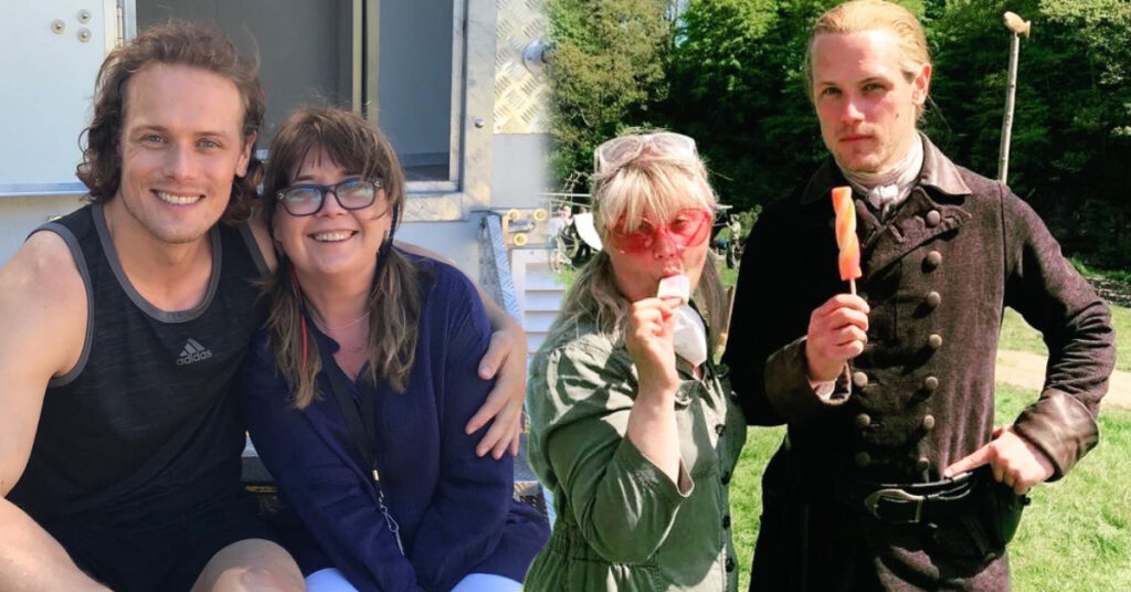 The Luckiest Woman to Touch Sam Heughan